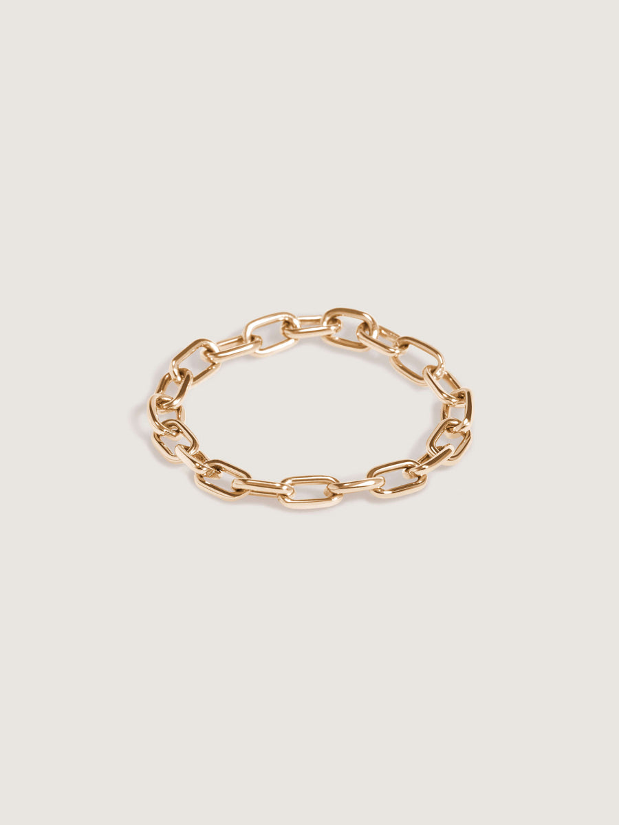 Doublemoss Jewelry - Catena Gold Chain Ring